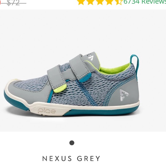 PLAE | Shoes | Plae Kids Nexus Sneakers Gray And Blue | Poshmark